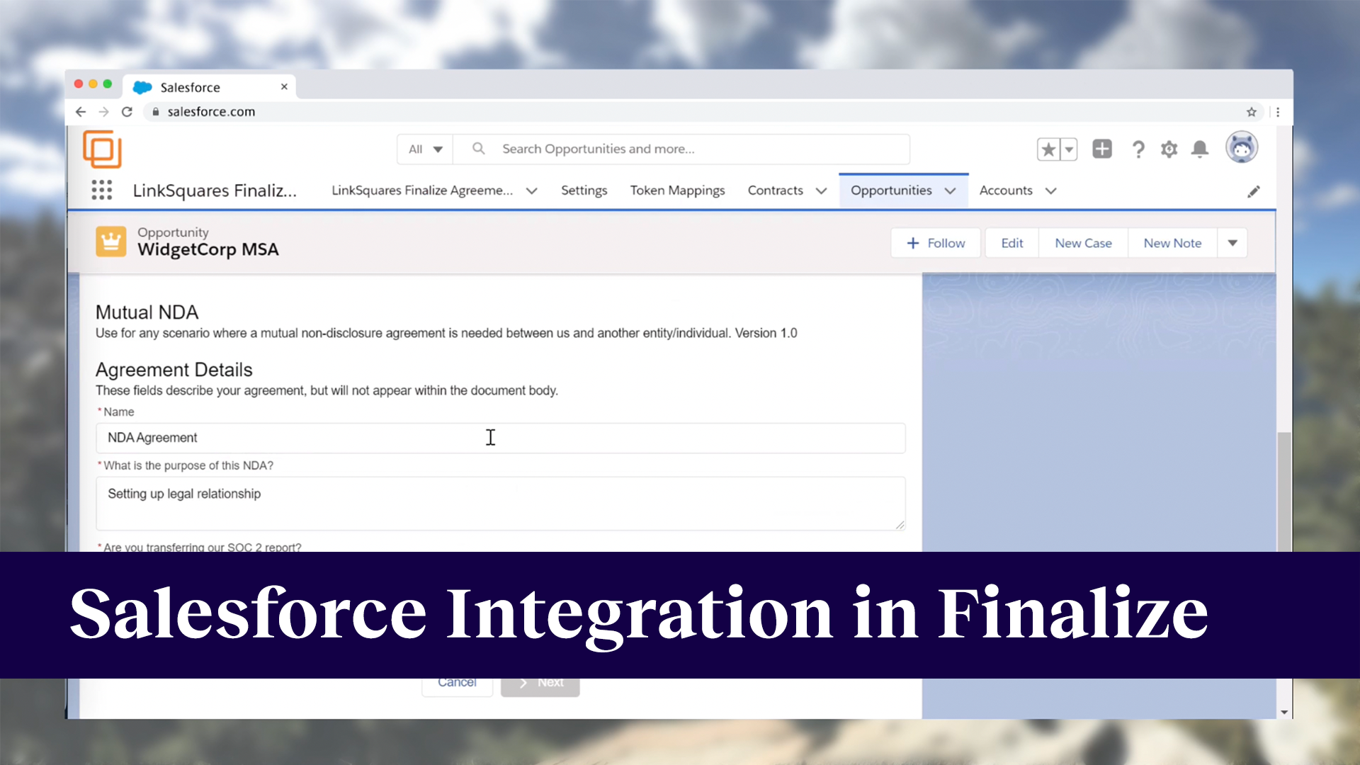 Salesforce Integration
